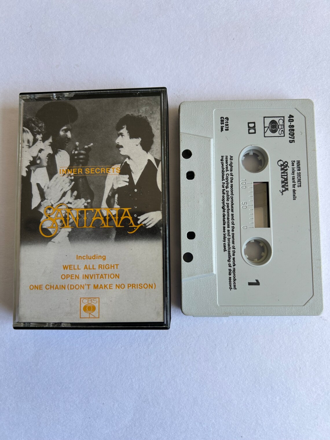 Santana Inner Secrets Cassette Tape - Etsy