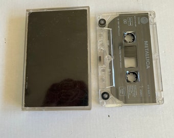 Metallica Black Album Cassette - Etsy
