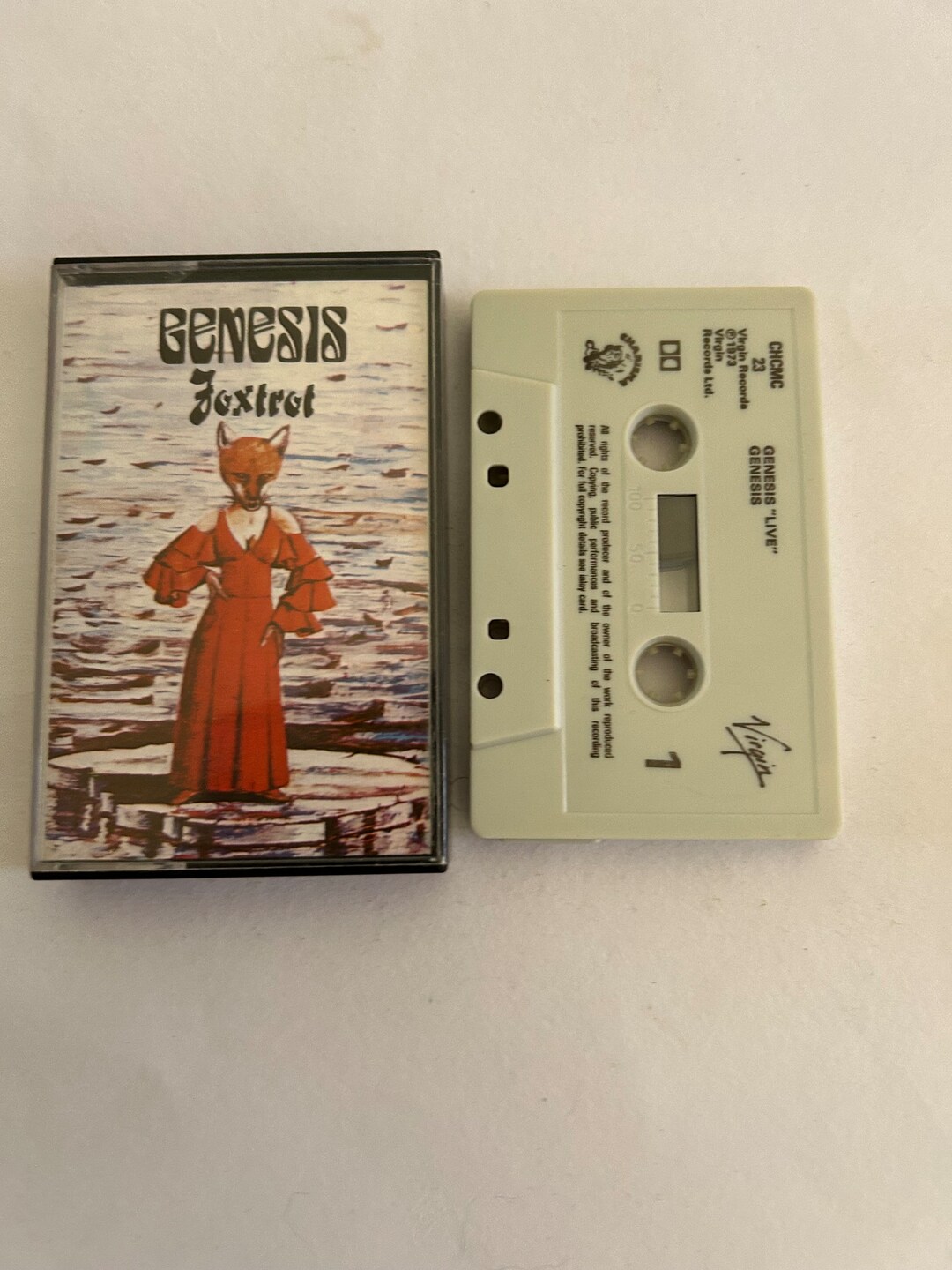 Genesis Foxtrot Cassette Tape - Etsy