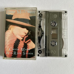 Joni Mitchell Chalk Mark in A Storm Cassette Tape - Etsy