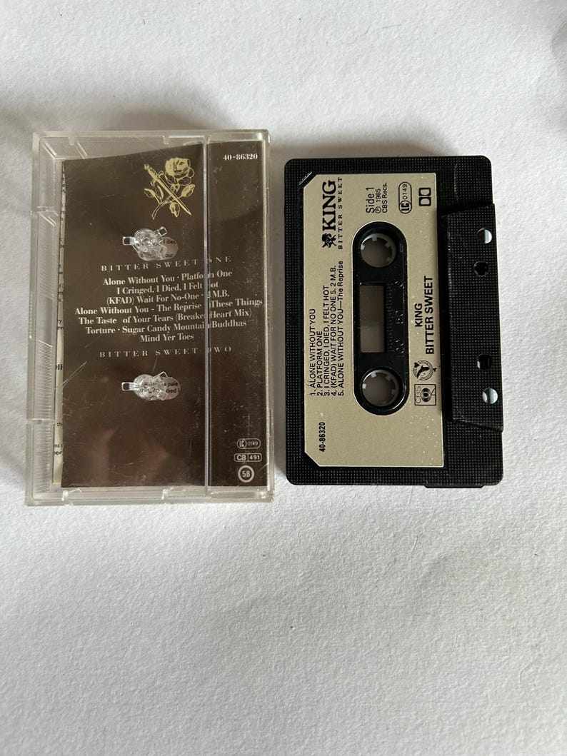 King Bitter Sweet Cassette Tape - Etsy