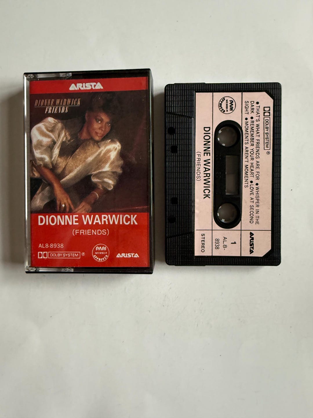 Dionne Warwick Friends Cassette Tape - Etsy