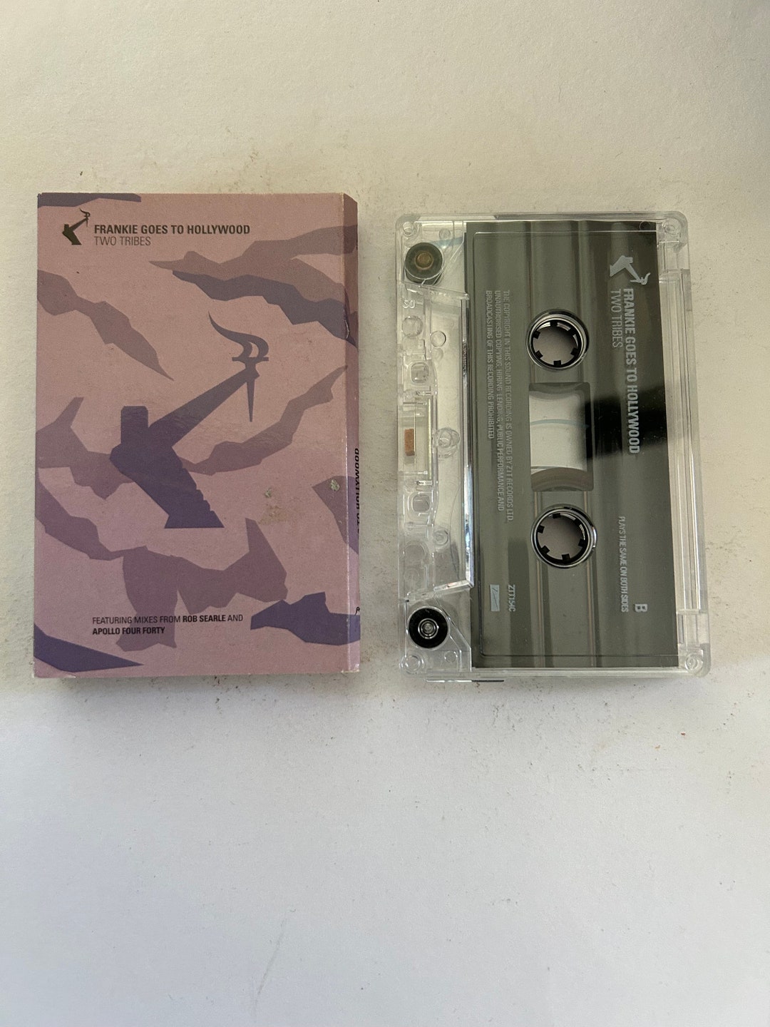 Frankie Goes to Hollywood Two Tribes Apollo 440 Cassette Tape - Etsy