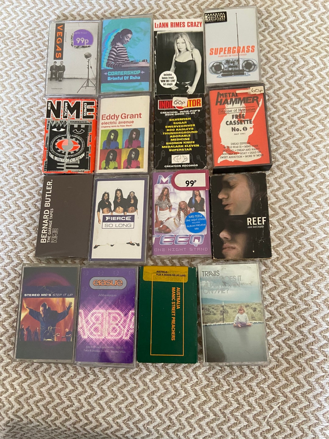 Cassette Singles Cassingles,various Prices Various Artists Including ...