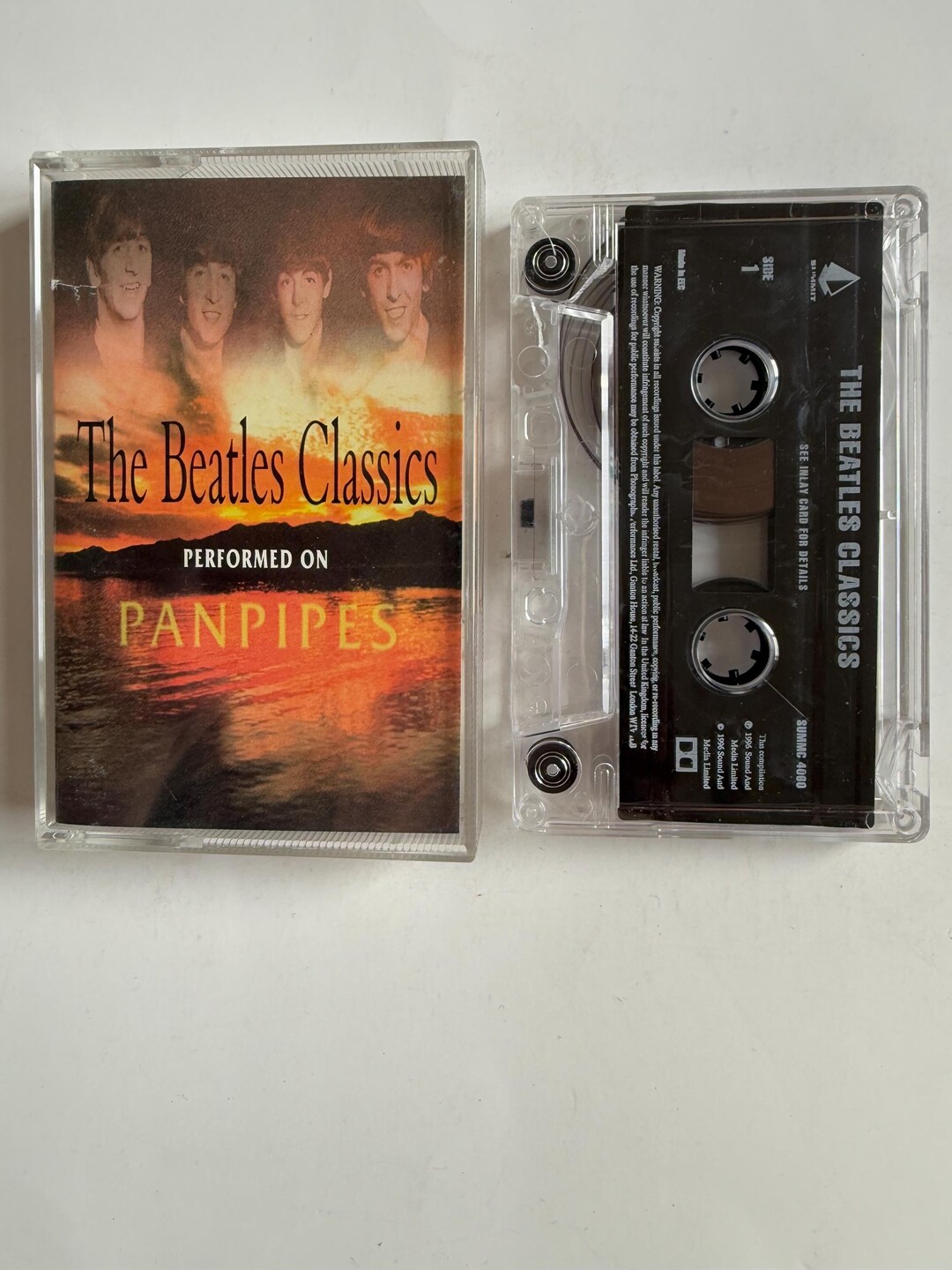 The Beatles Classics Performed on Pan Pipes Cassette Tape - Etsy
