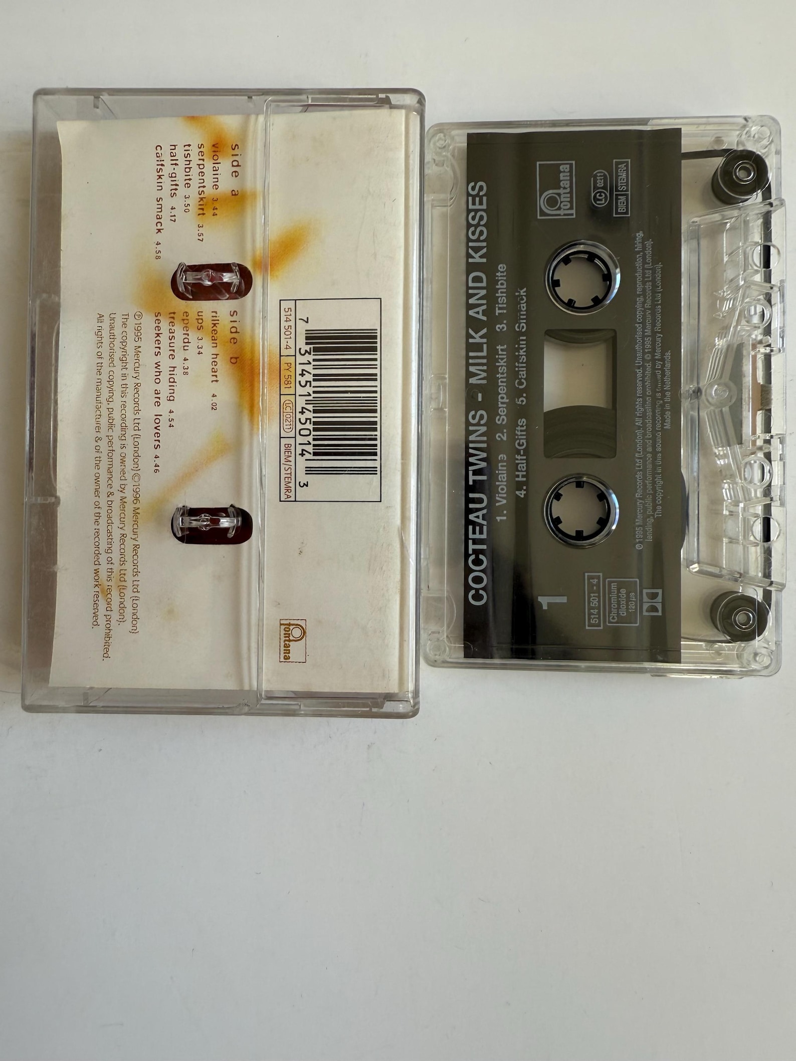 Cocteau Twins Milk and Kisses Cassette Tape - Etsy