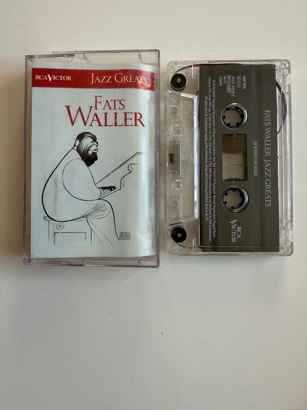 Fats Waller Jazz Greats Cassette Tape - Etsy
