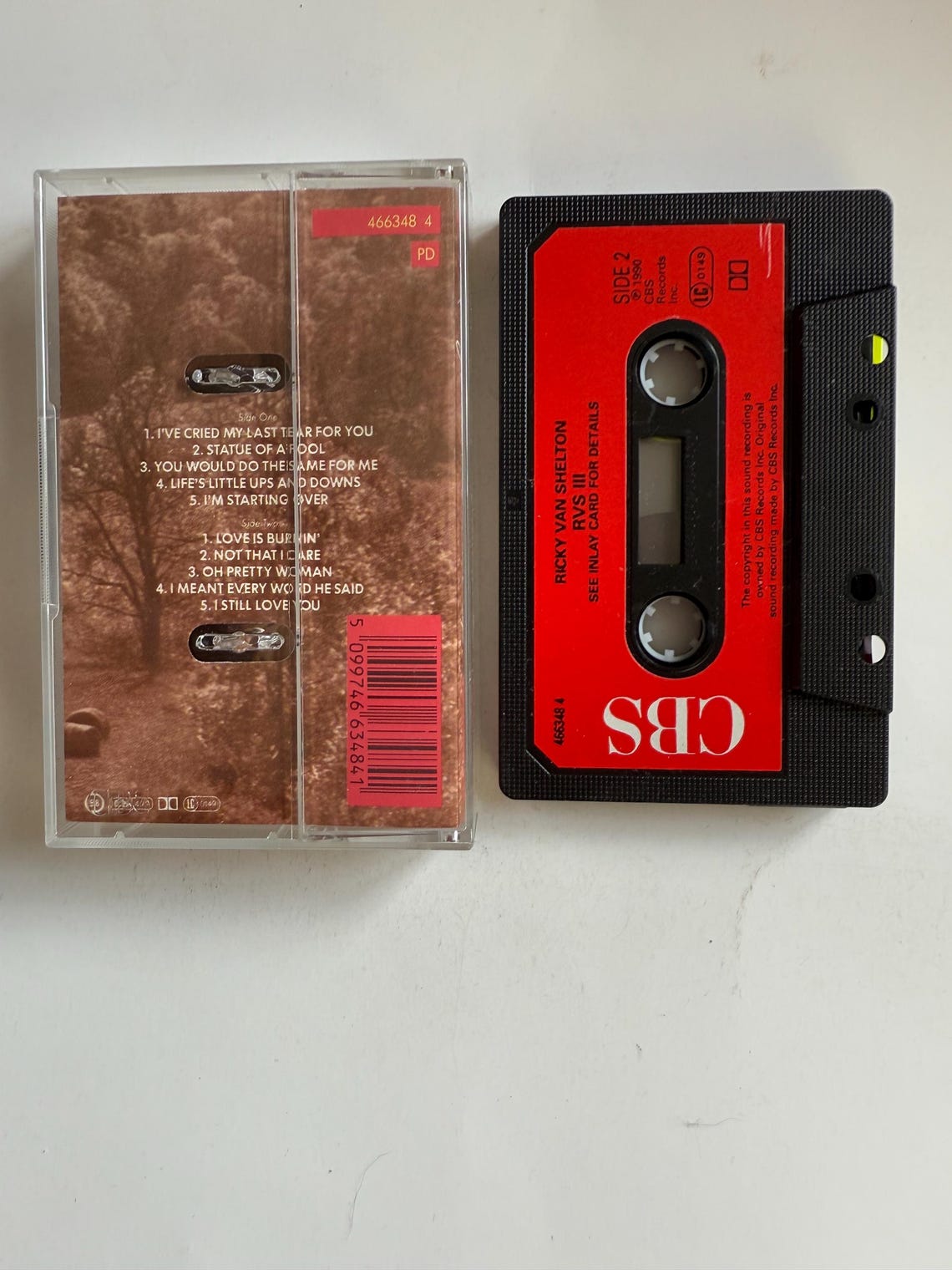 Ricky Van Shelton RVS III Cassette Tape - Etsy