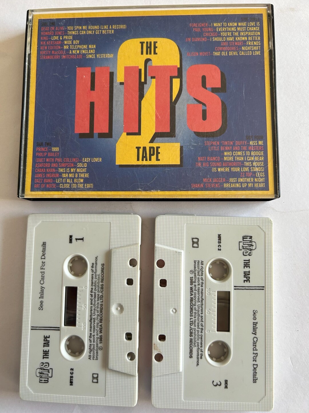 The Hits Tape 2 Various Artists Double Cassette Tape - Etsy