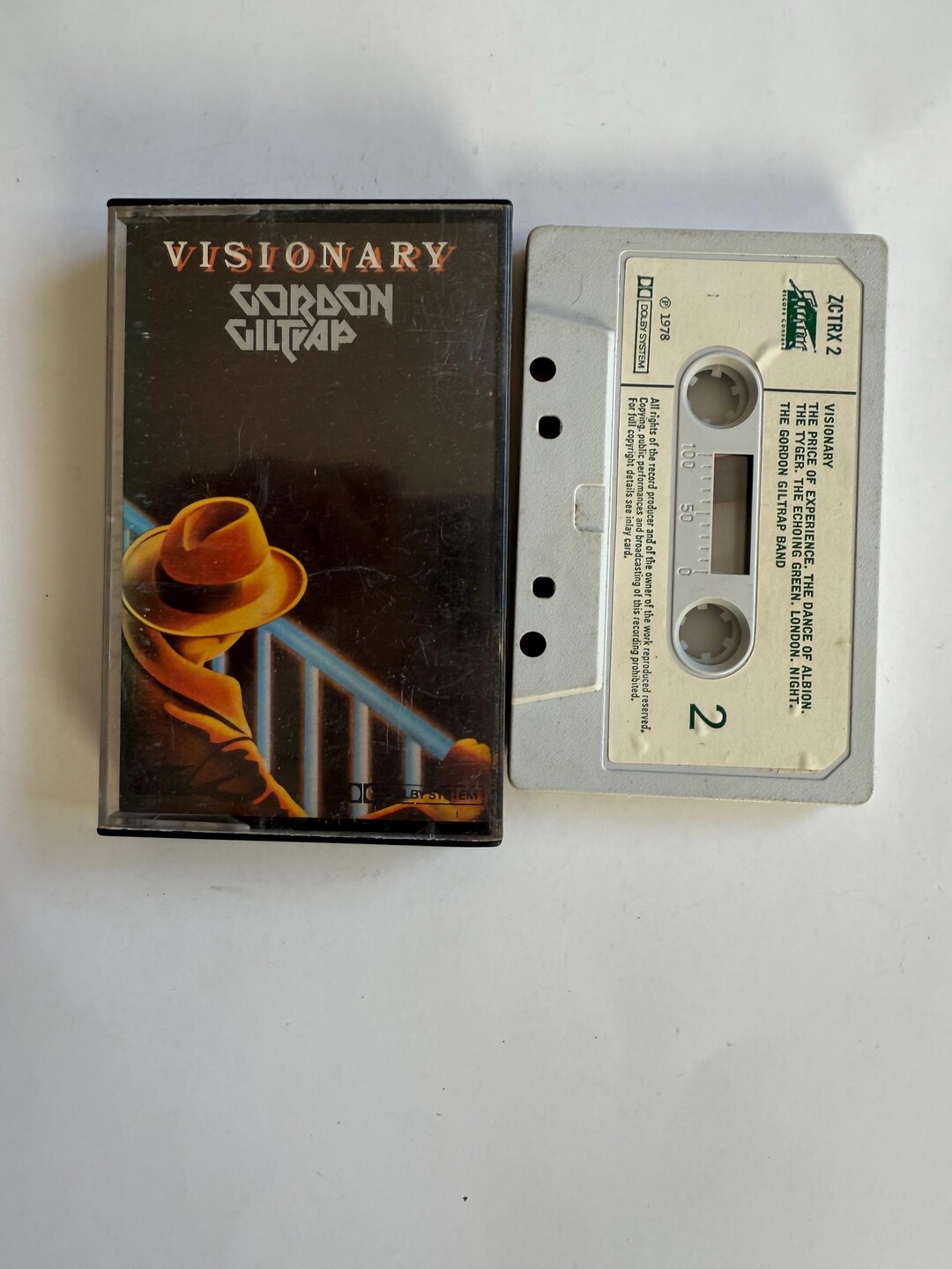 Gordon Giltrap Visionary Cassette Tape - Etsy