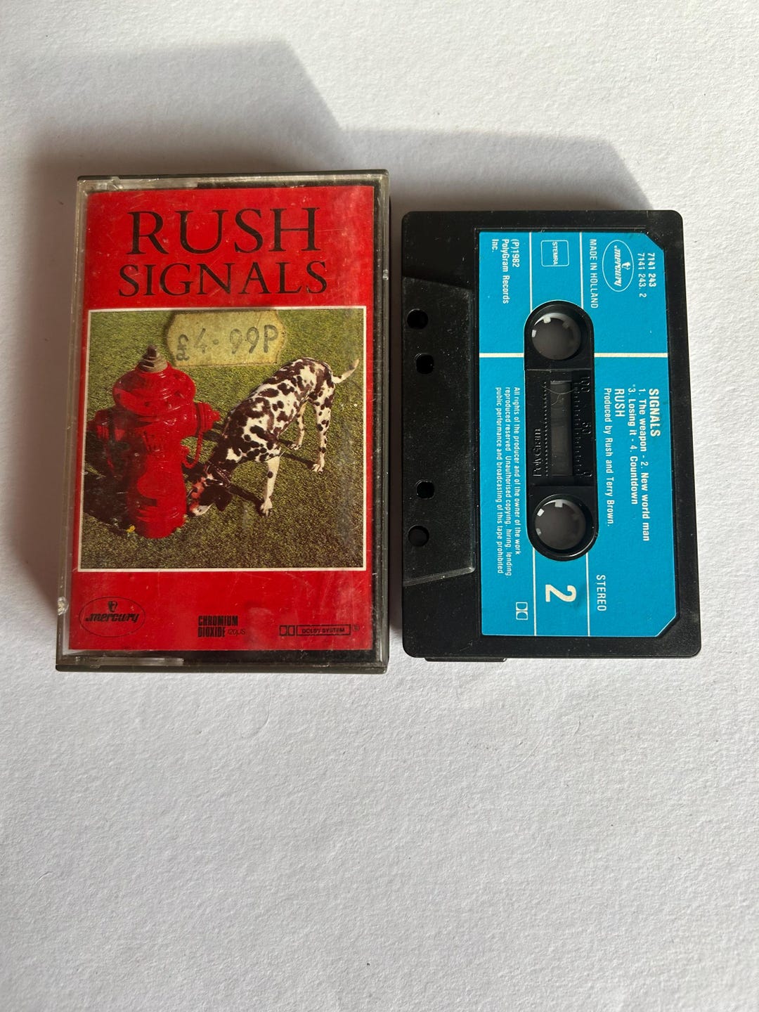 Rush Signals Cassette Tape - Etsy
