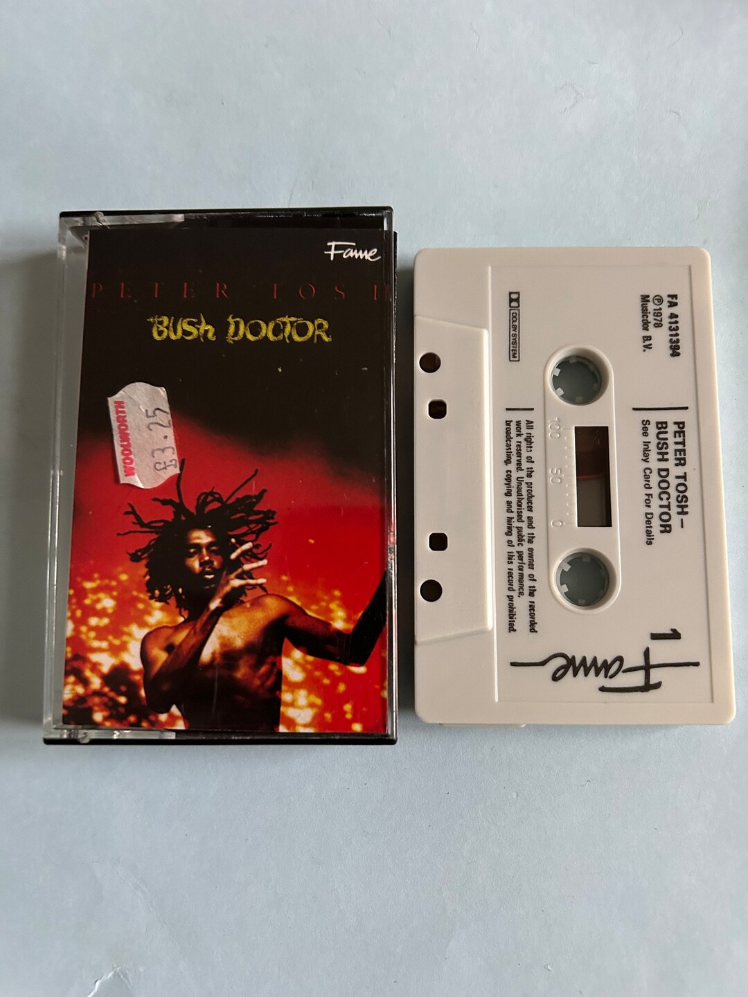 Peter Tosh Bush Doctor Cassette Tape - Etsy