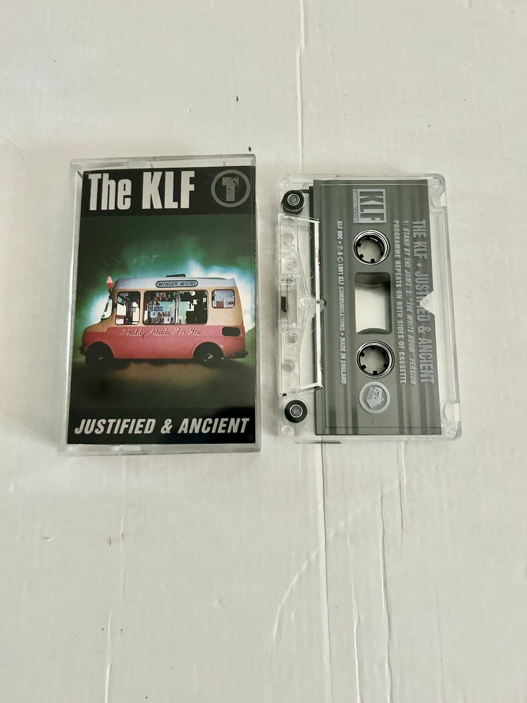 KLF Justified and Ancient Cassette Tape - Etsy