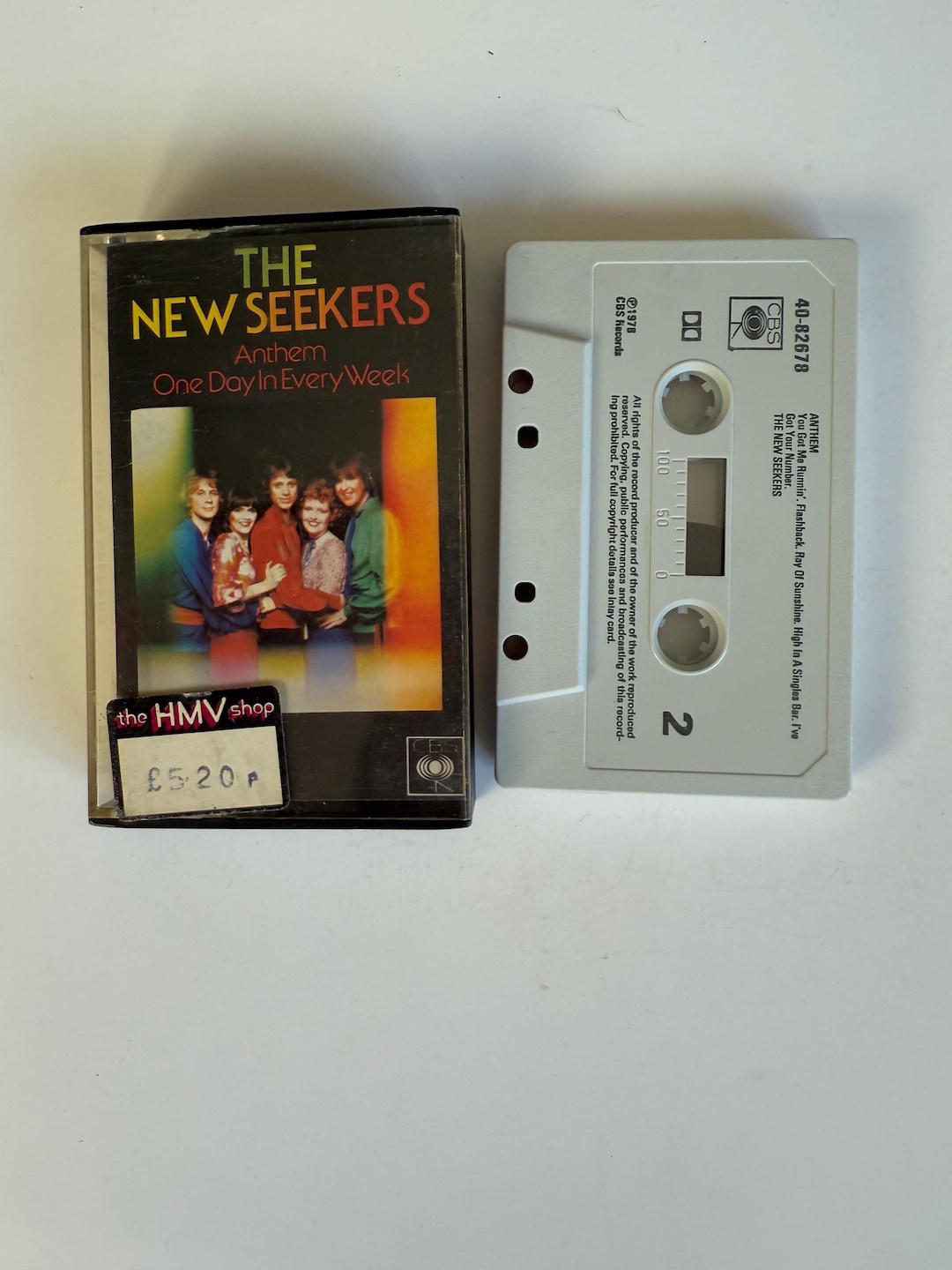 The New Seekers Anthem Cassette Tape - Etsy