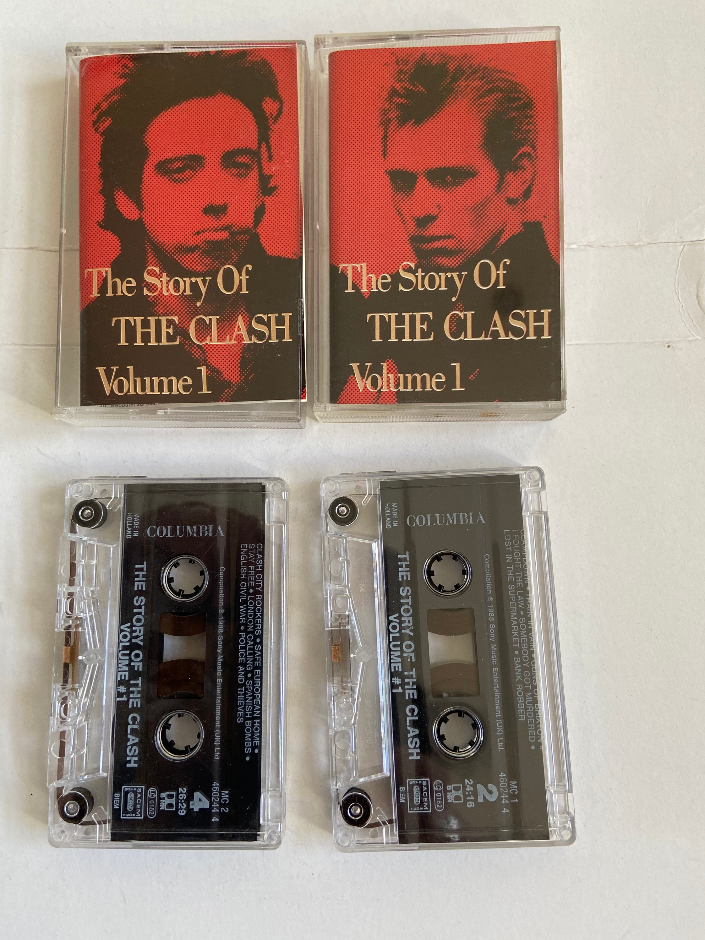 The Clash the Story of Double Cassette Tape - Etsy