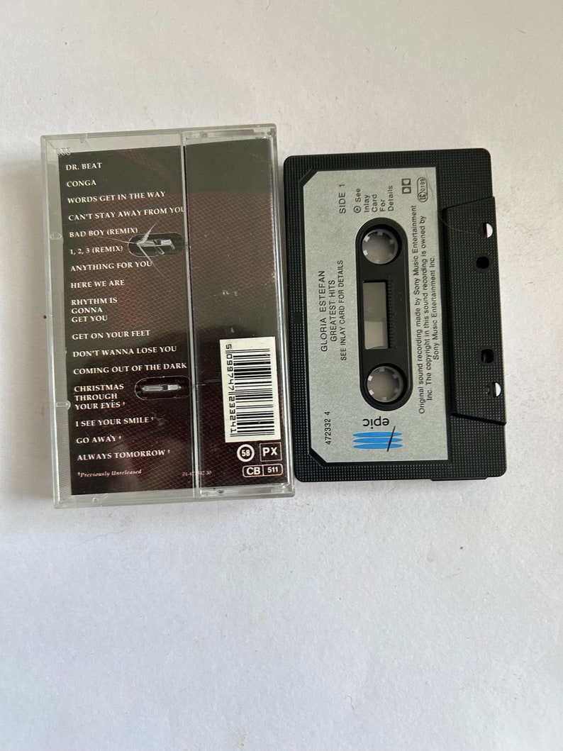 Gloria Estefan Greatest Hits Cassette Tape - Etsy