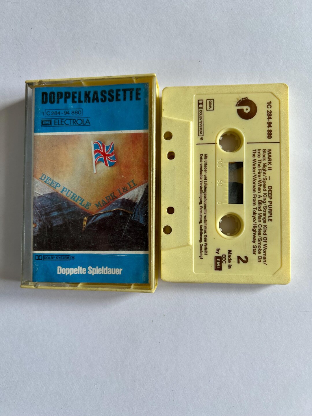 Deep Purple Mark I and II German Cassette Tape - Etsy