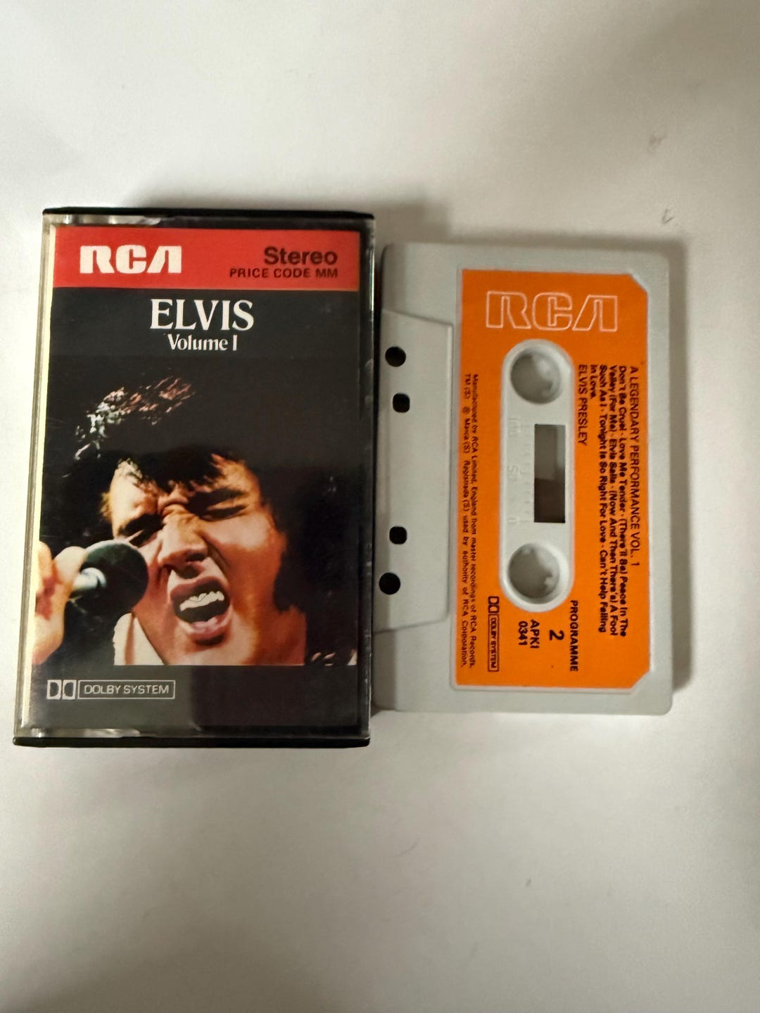 Elvis Presley Elvis Vol 1 Cassette Tape - Etsy
