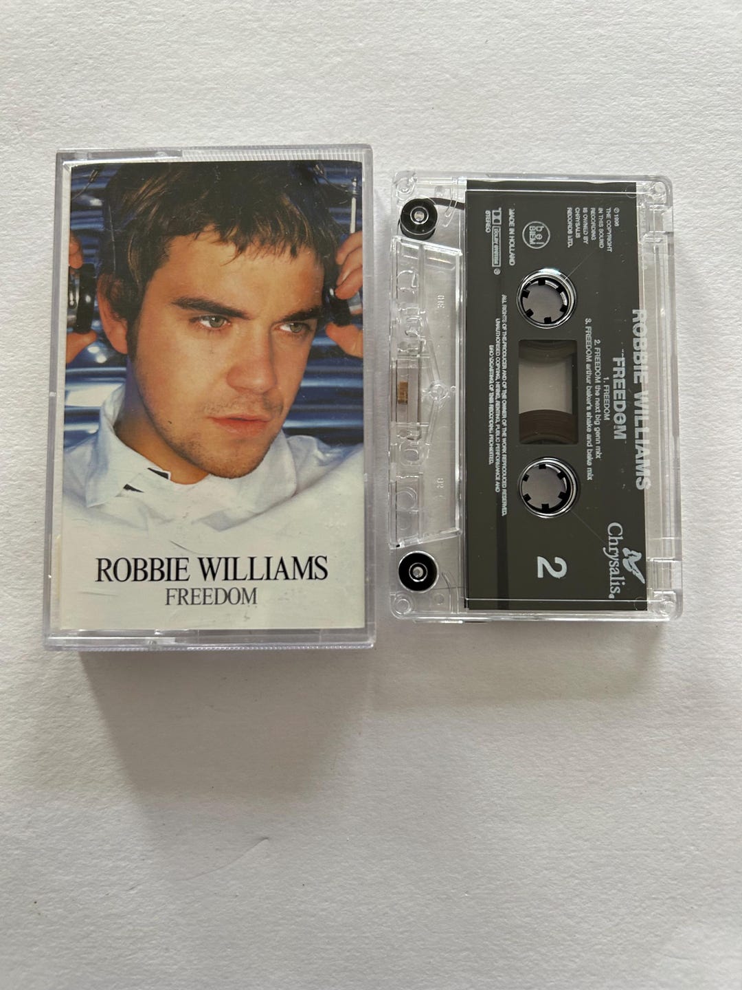 Robbie Williams Freedom Cassette Tape - Etsy