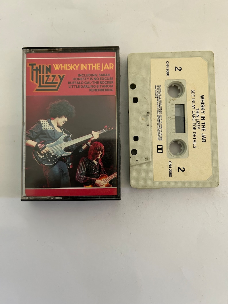 Thin Lizzy Whiskey in the Jar Cassette Tape - Etsy
