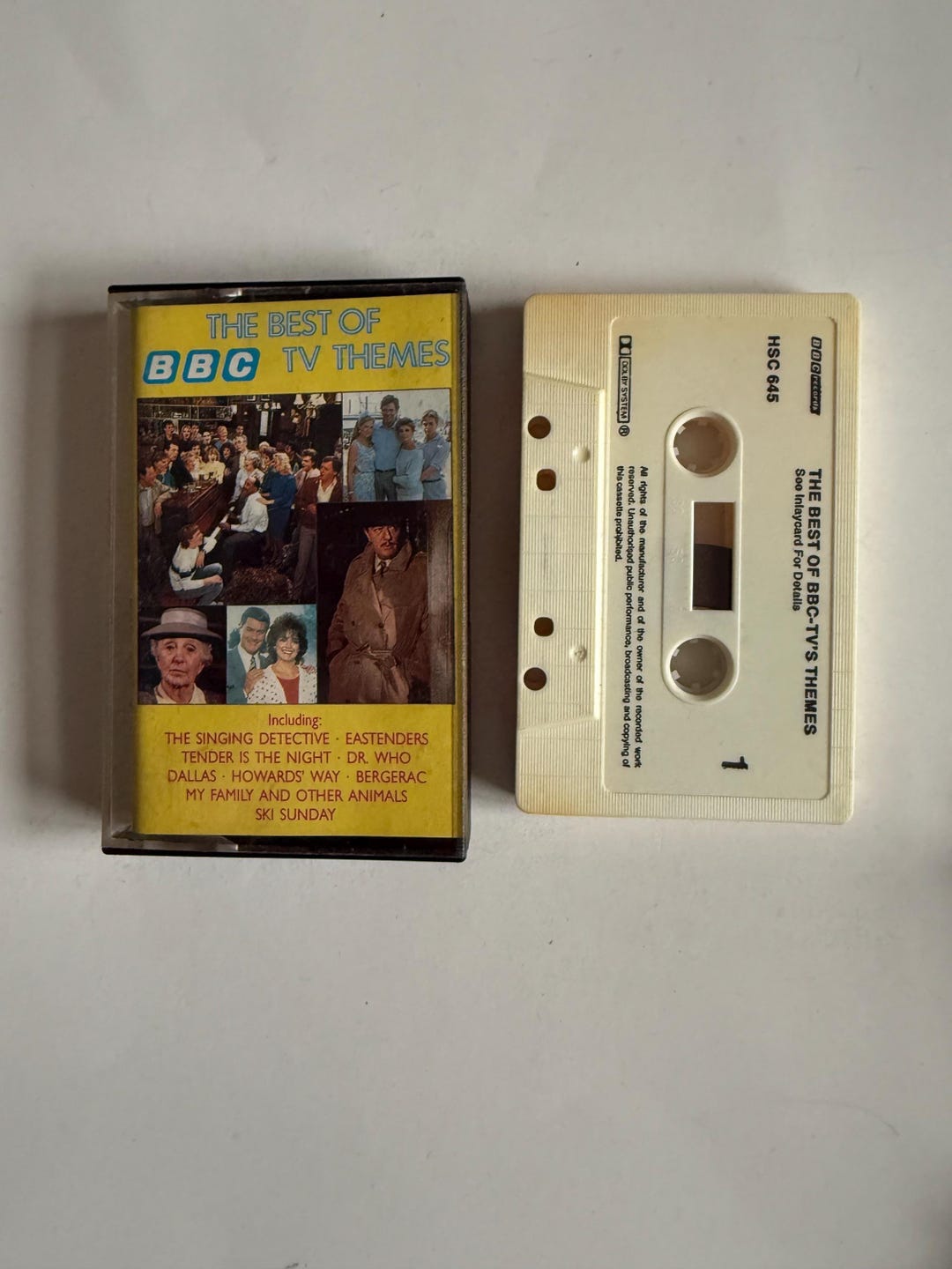 BBC Tv Themes Best of Cassette Tape - Etsy