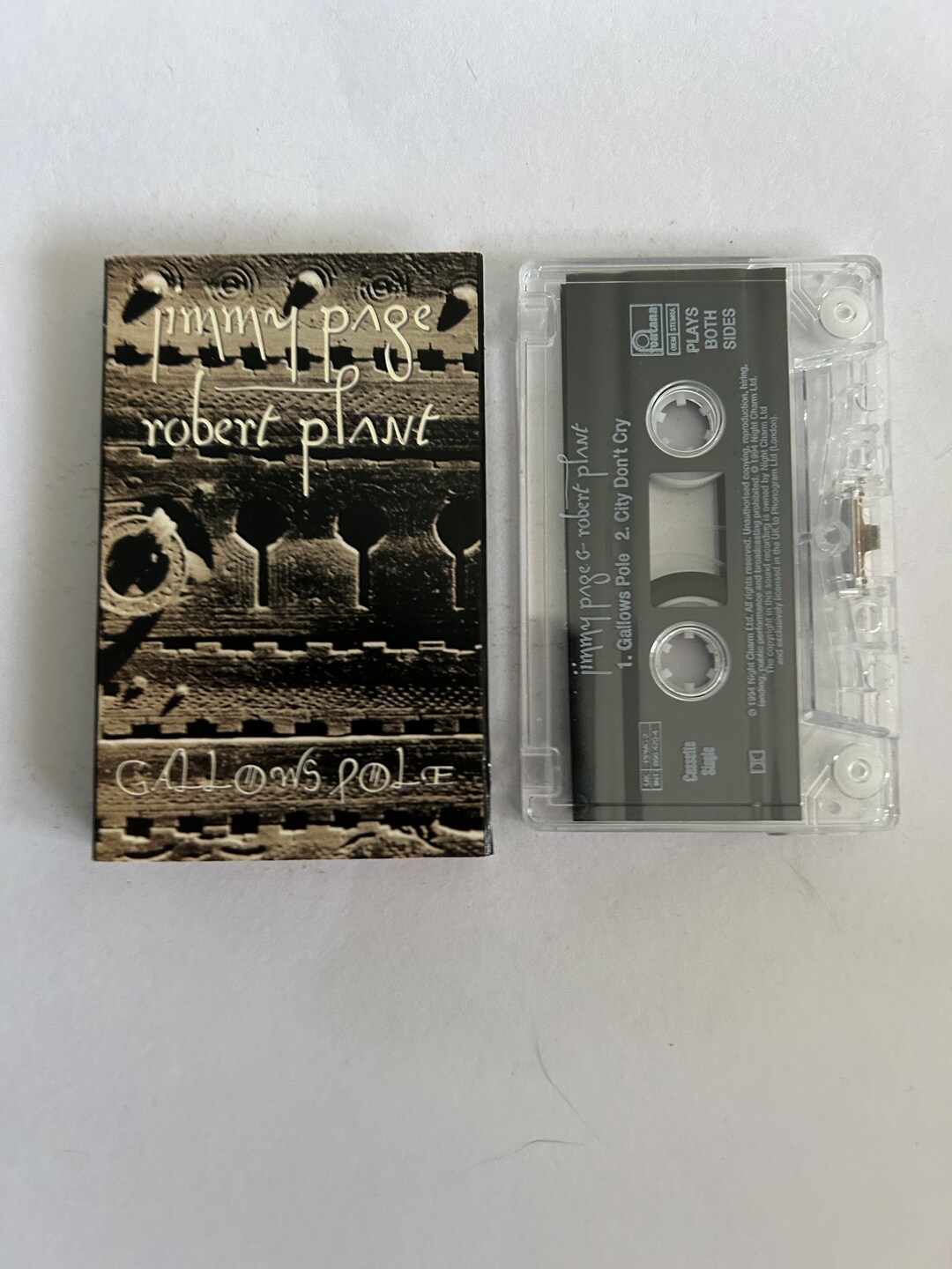 Jimmy Page and Robert Plant Gallows Pole Cassette Tape - Etsy