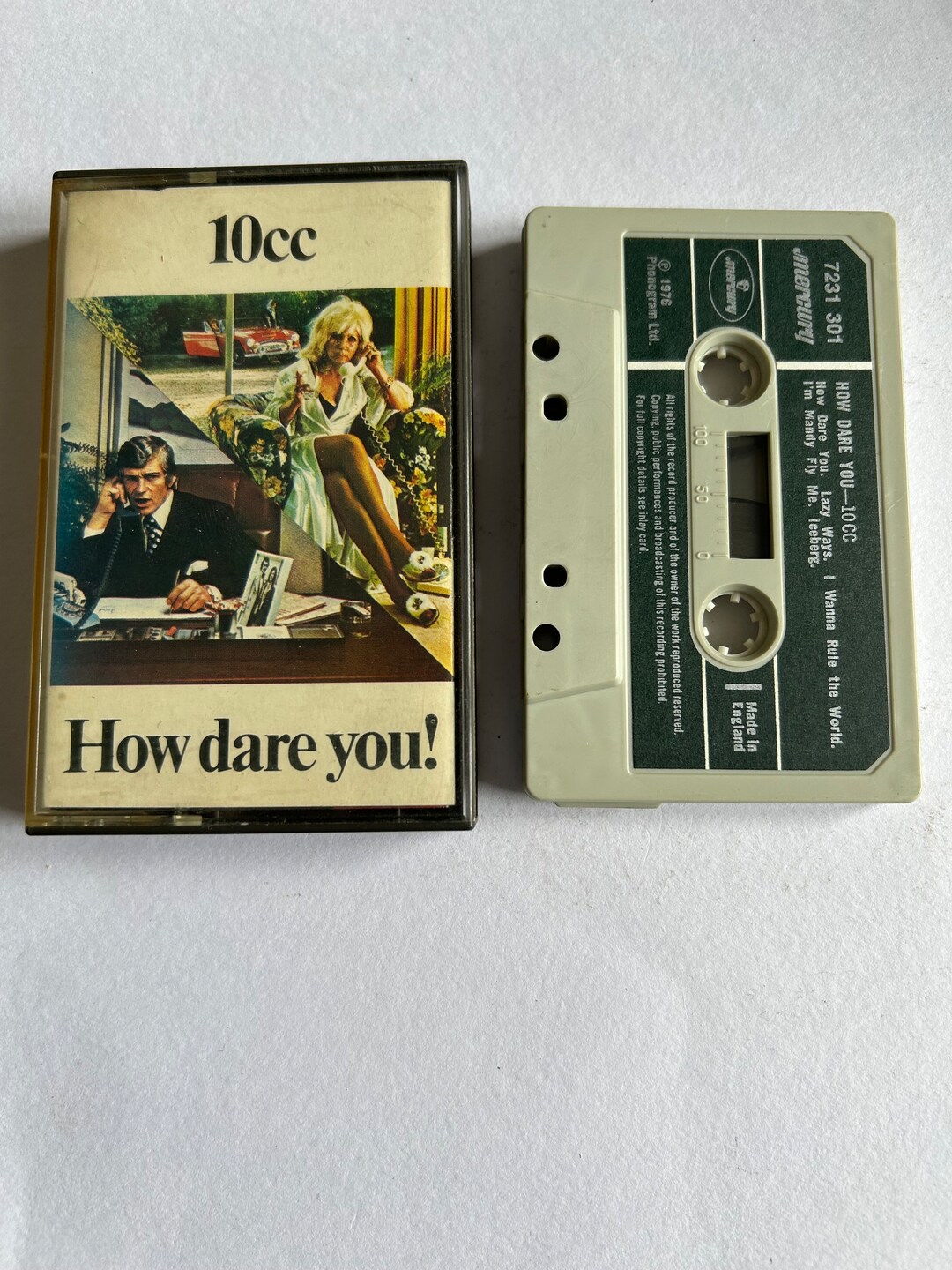 10cc How Dare You Cassette Tape - Etsy
