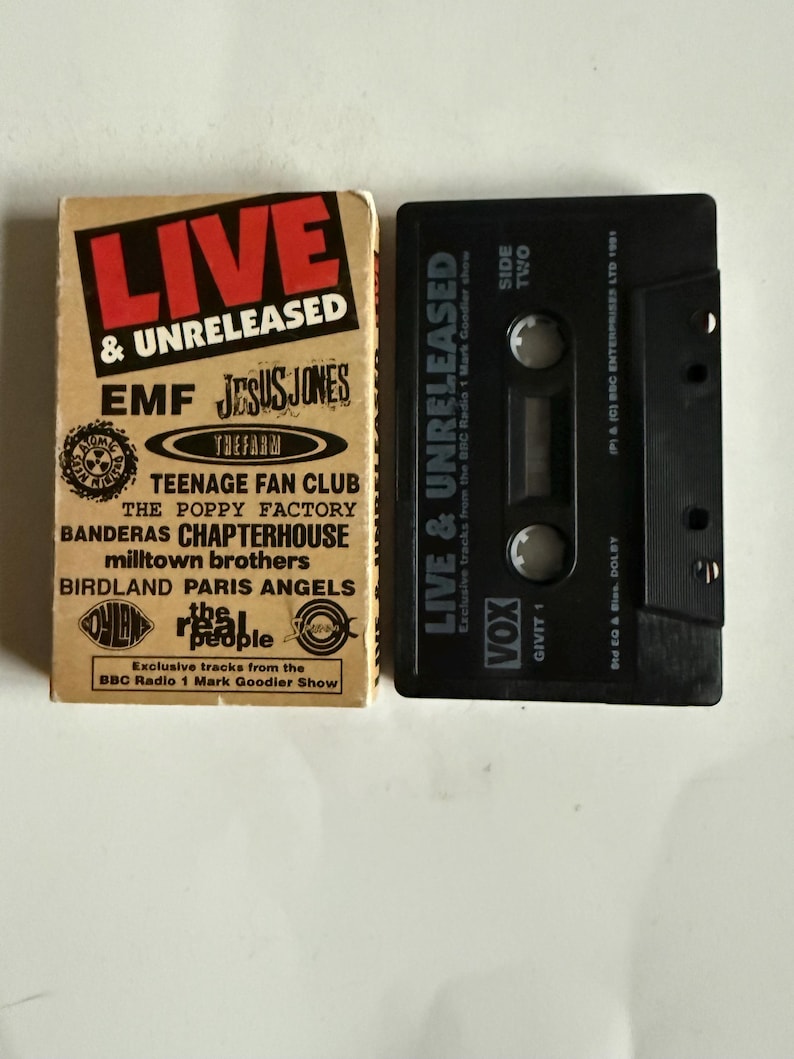 Vox Live and Unreleased Various Artists Including Teenage Fanclub EMF ...