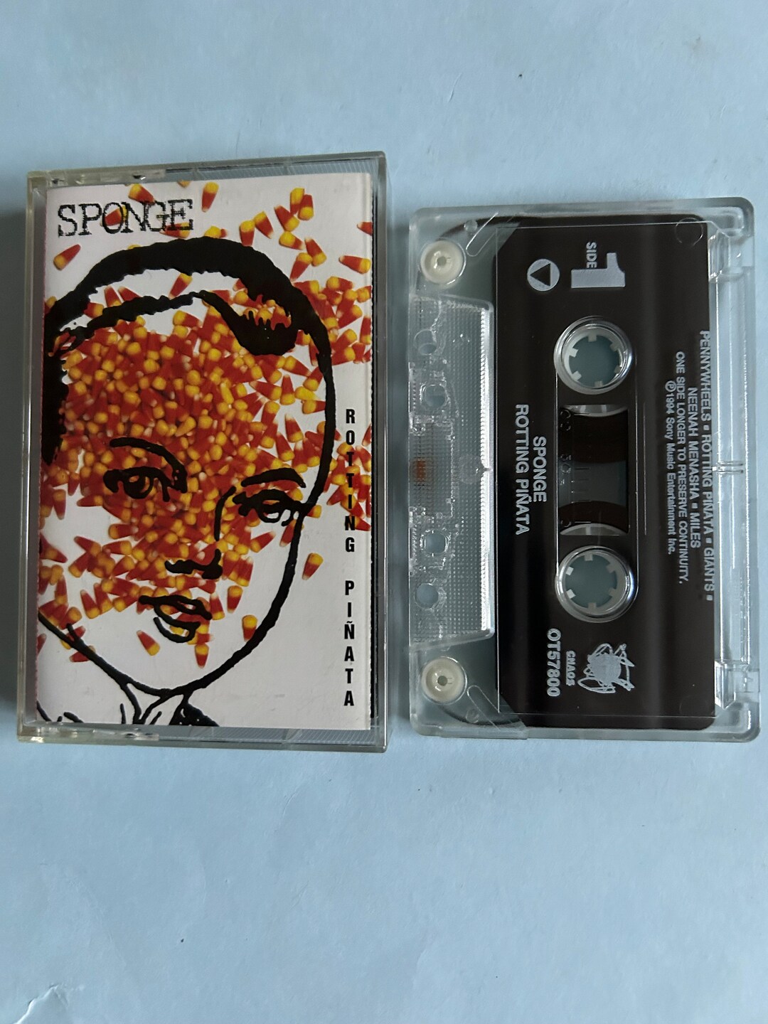 Sponge Rotting Piñata Cassette Tape - Etsy