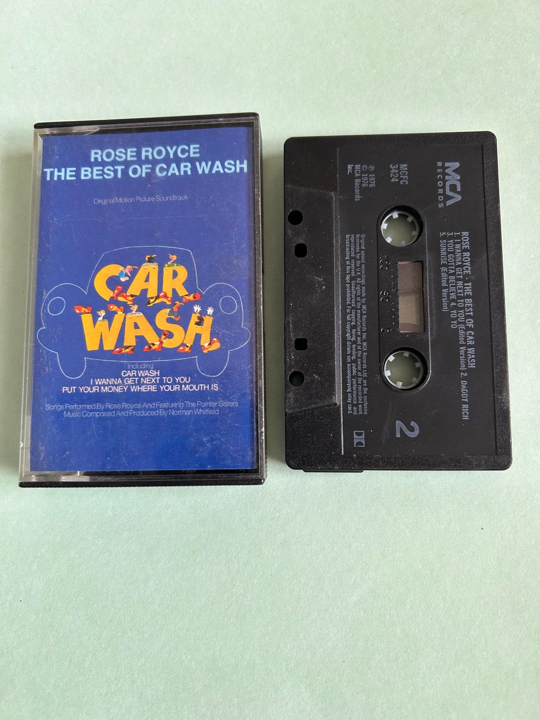 Rose Royce Best of Car Wash Soundtrack Cassette Tape - Etsy