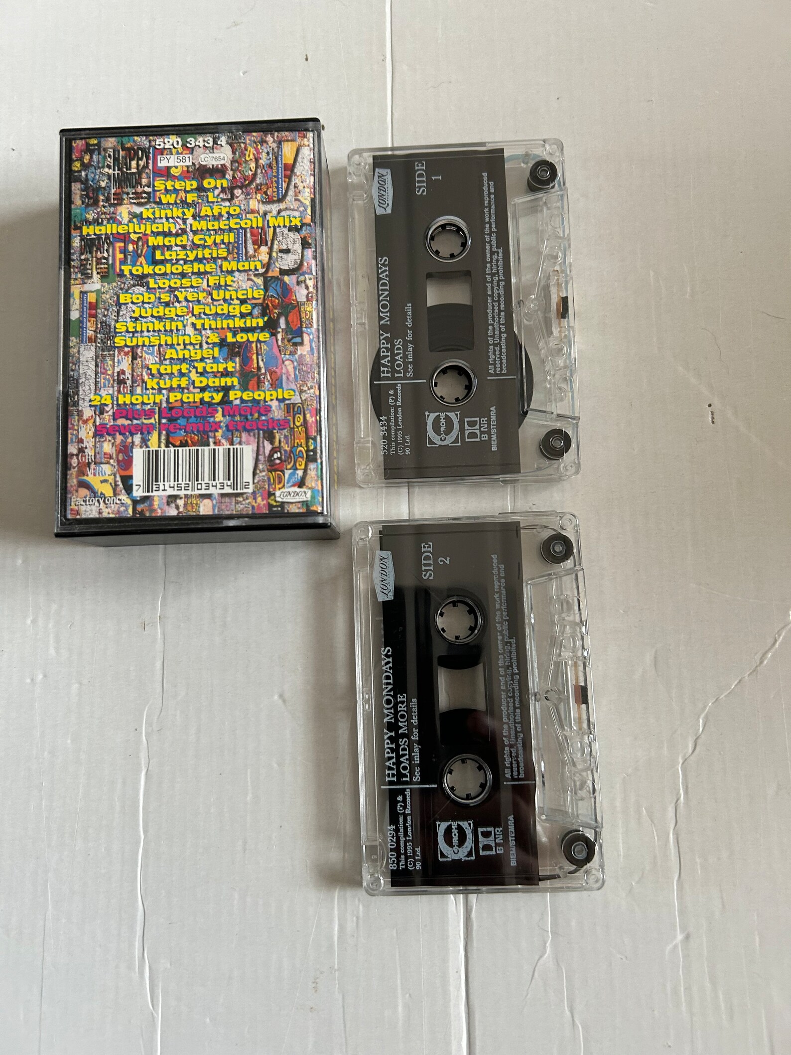 Happy Mondays Loads and Loads More Double Cassette Tape - Etsy