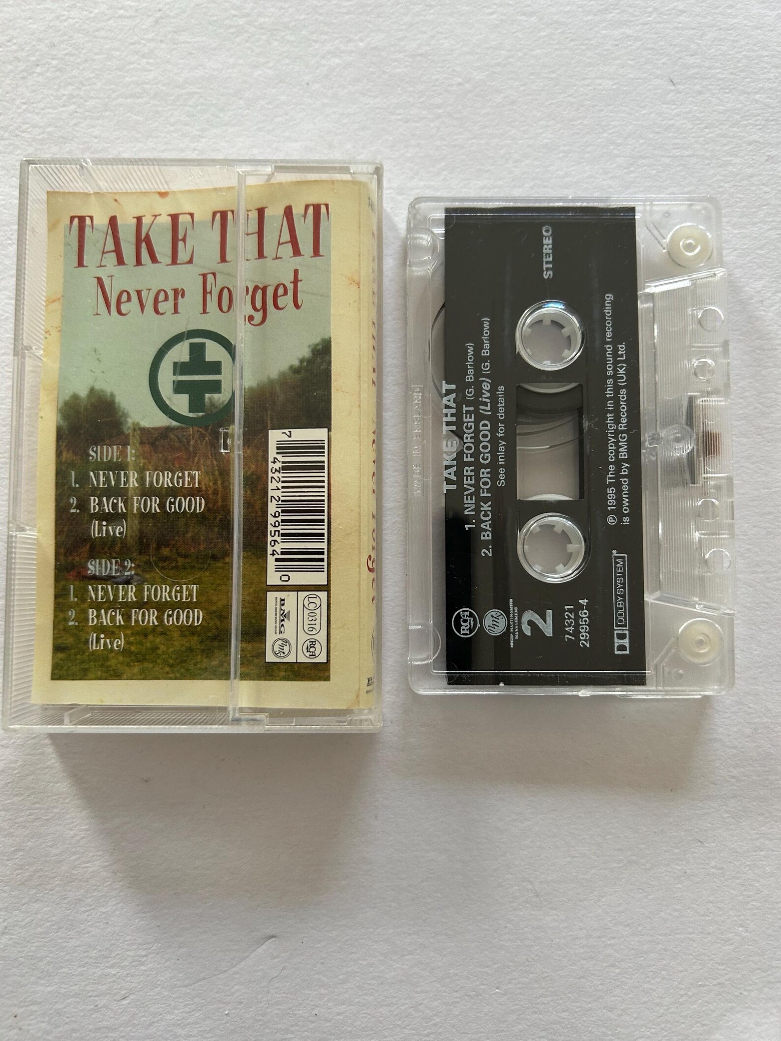 Take That Never Forget Cassette Tape - Etsy