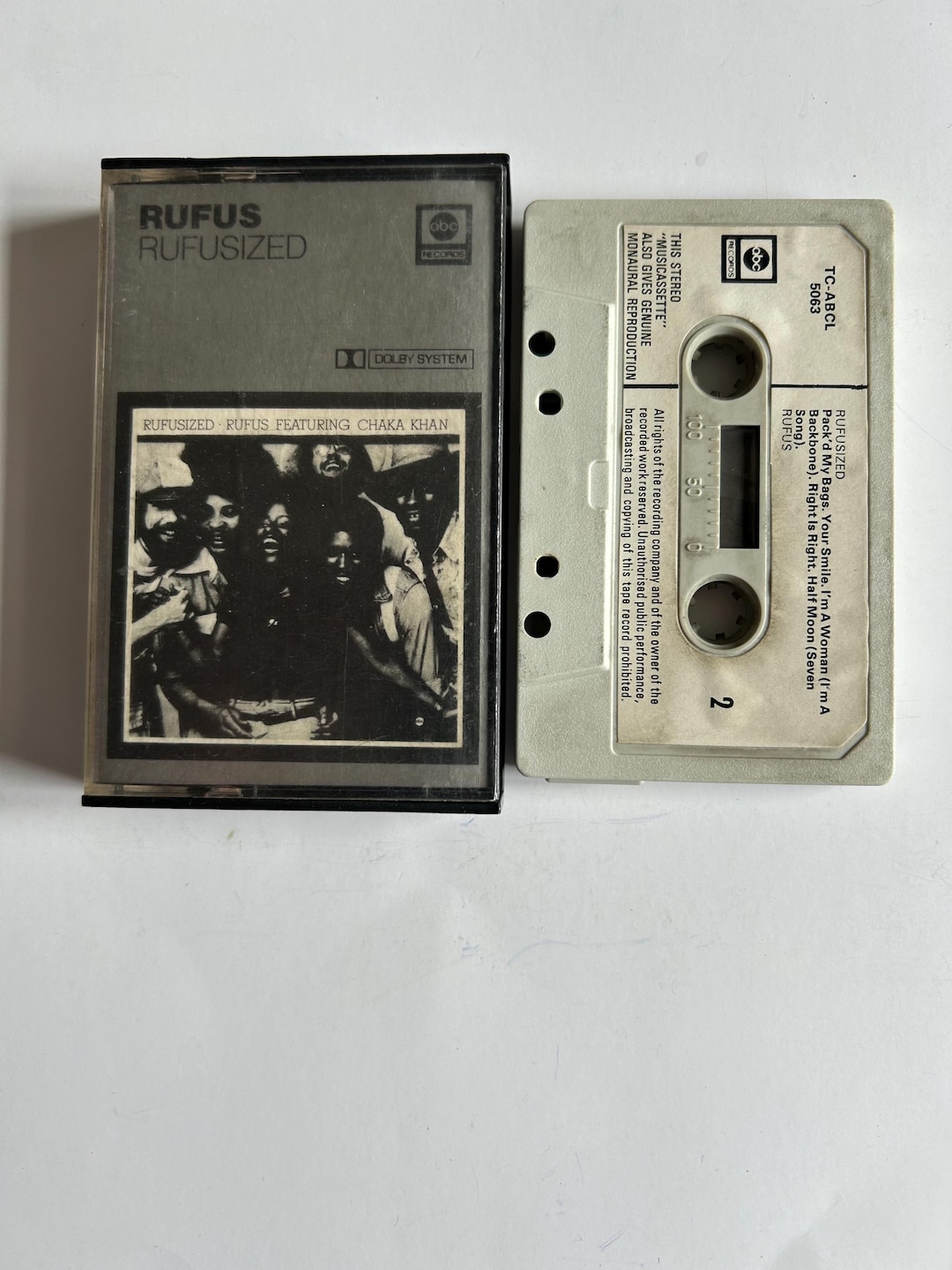 Rufus and Chaka Khan Rufusized Cassette Tape - Etsy