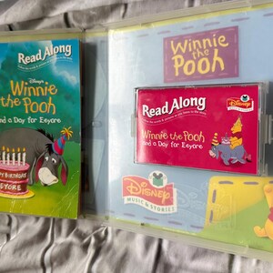 Read-a-long Winnie the Pooh and A Day for Eeyore Cassette Tape - Etsy