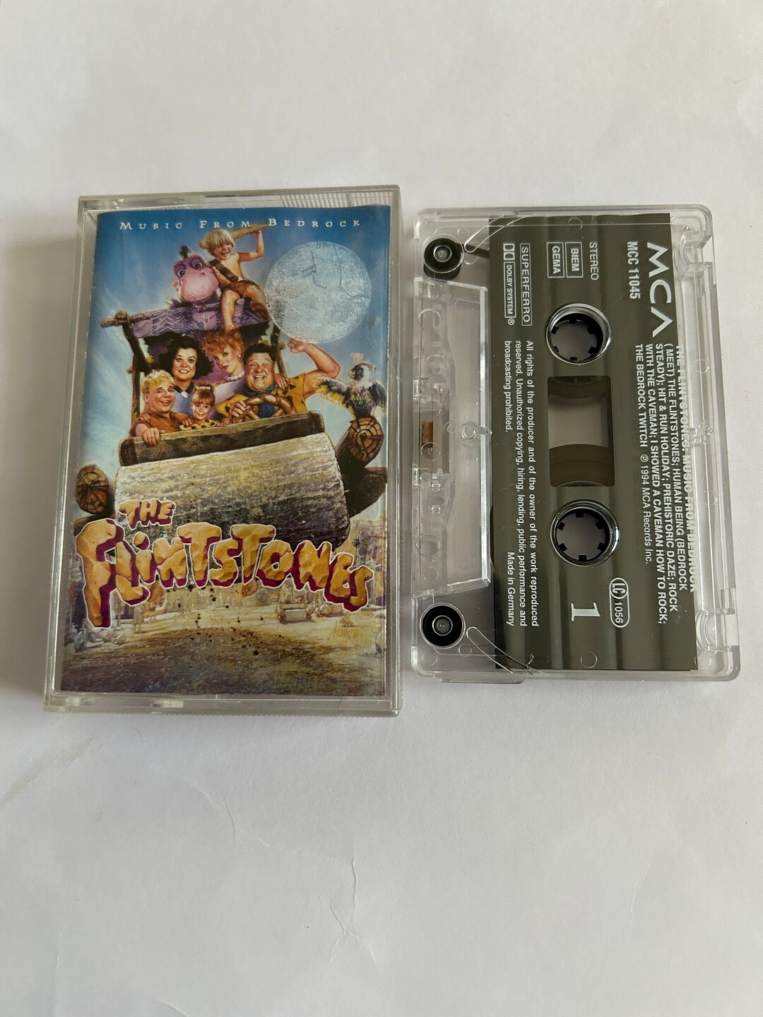 The Flintstones Music From Bedrock Soundtrack Cassette Tape - Etsy