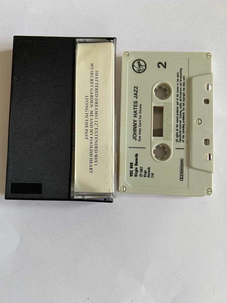 Johnny Hates Jazz Shattered Dreams Maxisingle Cassette Tape - Etsy