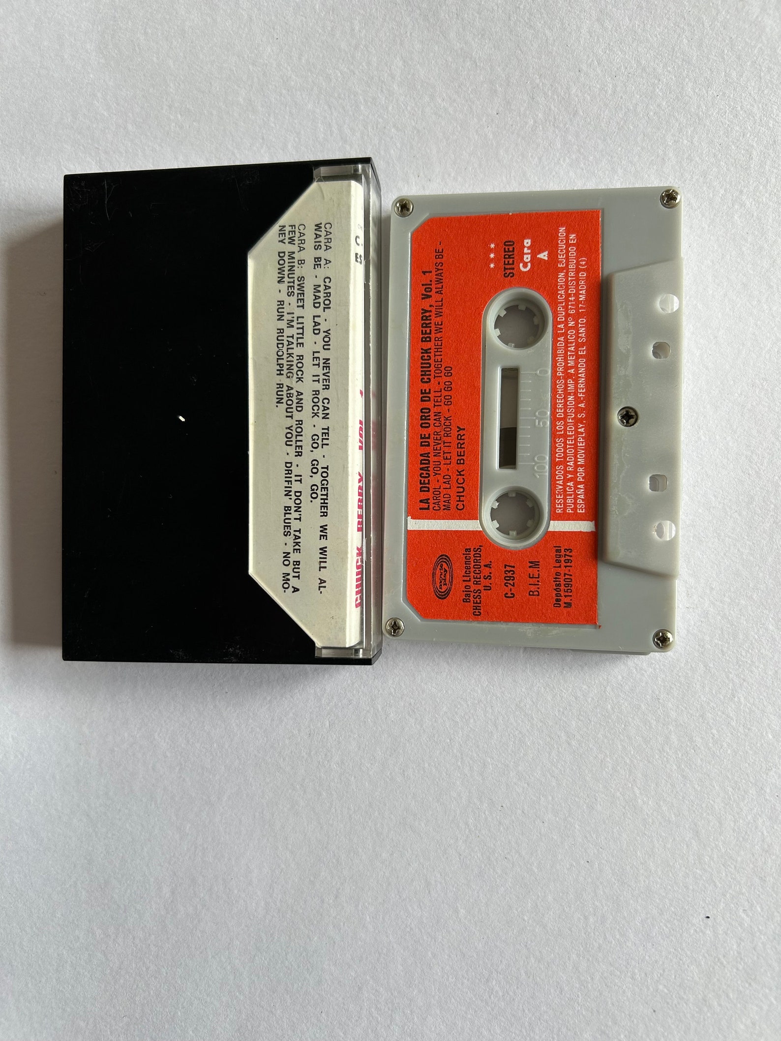 Chuck Berry La Decada De Oro De Chuck Berry Vol 1 Spanish Cassette Tape ...