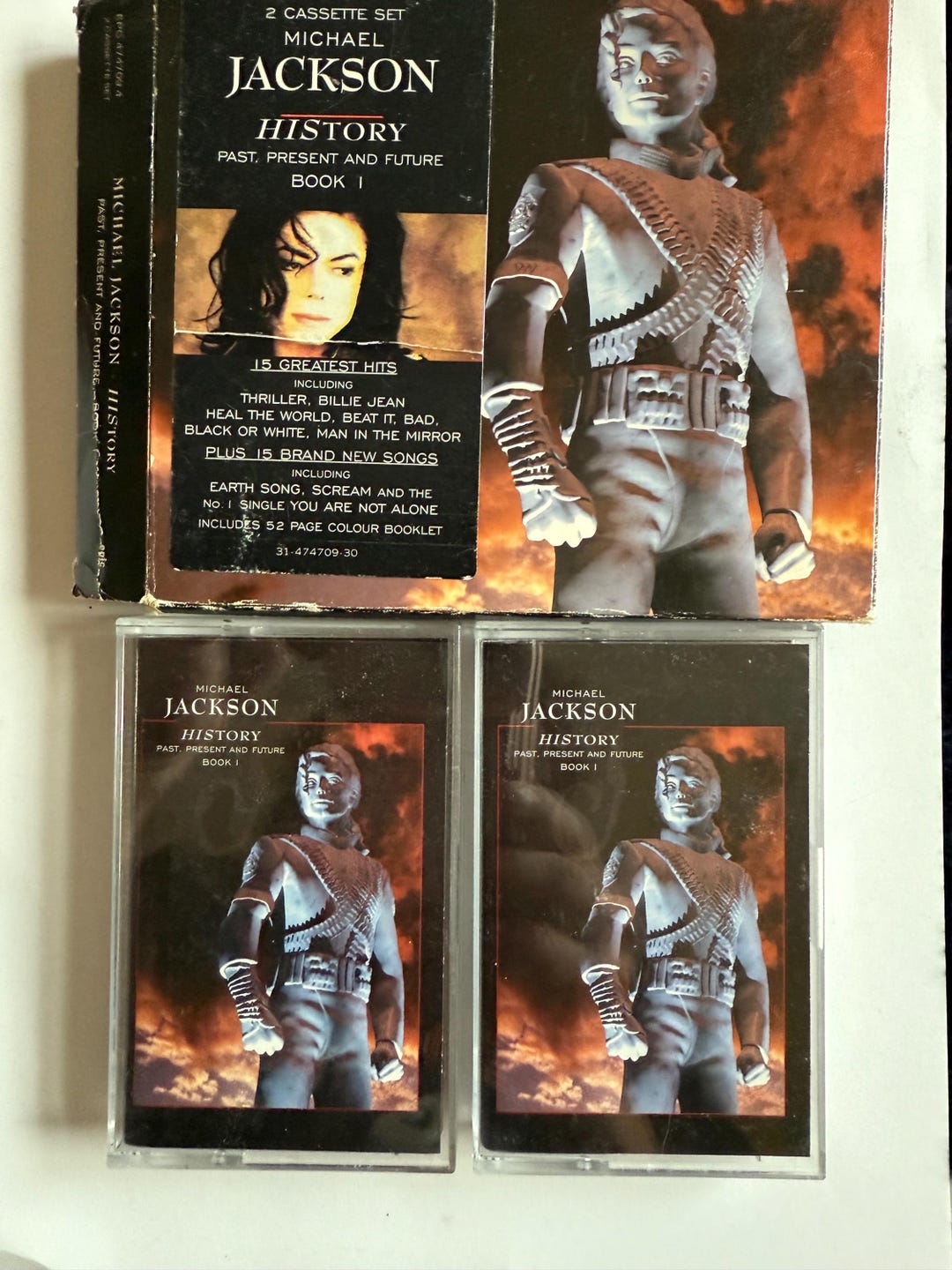 Michael Jackson History Past Present and Future Some Wear and Tear to ...