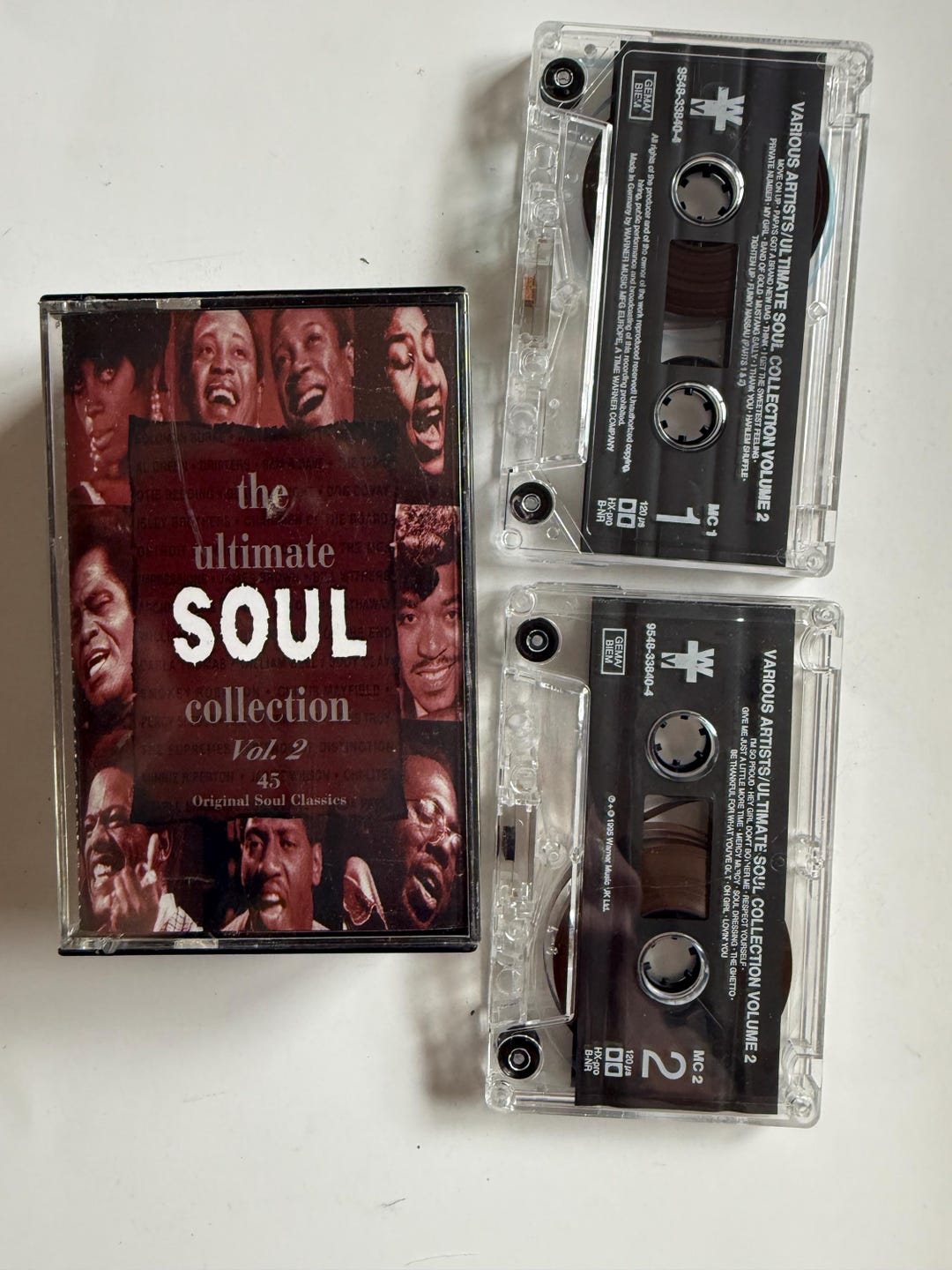 The Ultimate Soul Collection Volume 2 Various Artists Double Cassette ...