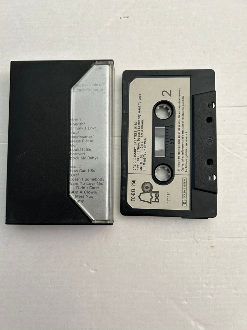 David Cassidy Greatest Hits Cassette Tape - Etsy