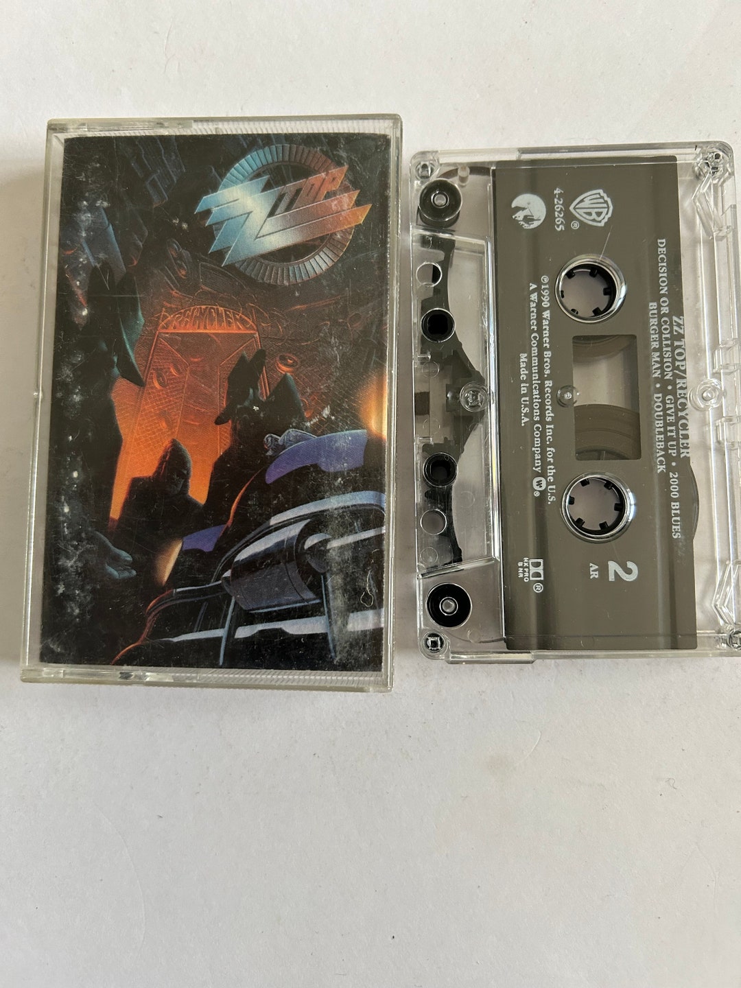 ZZ Top Recycler Cassette Tape - Etsy
