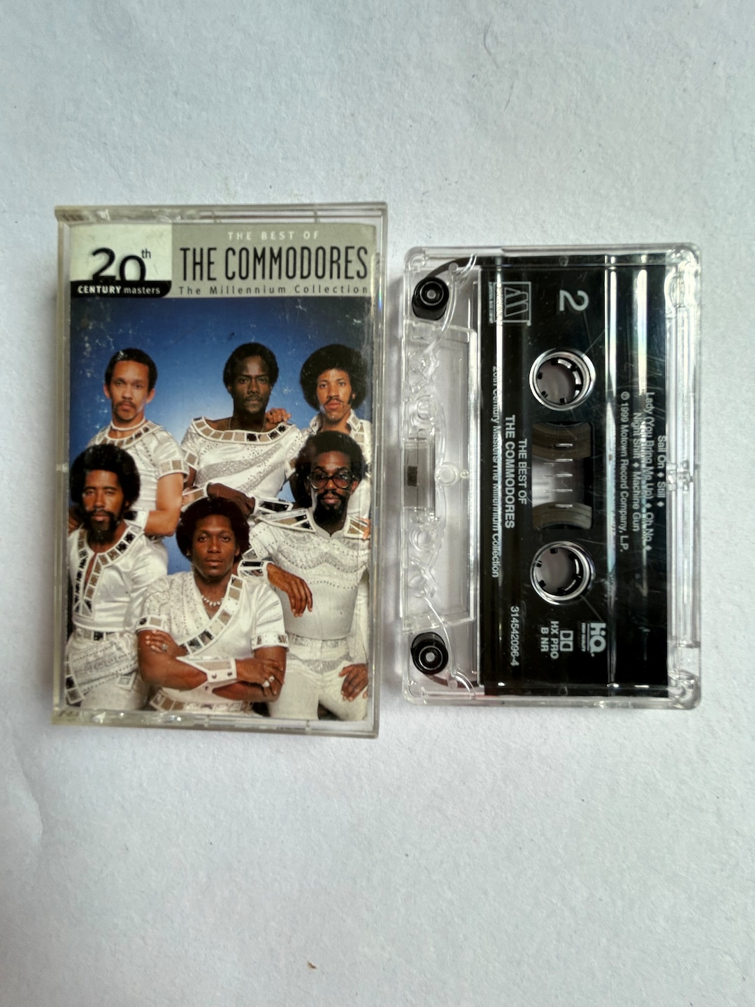 The Commodores Best of Millennium Collection Cassette Tape - Etsy