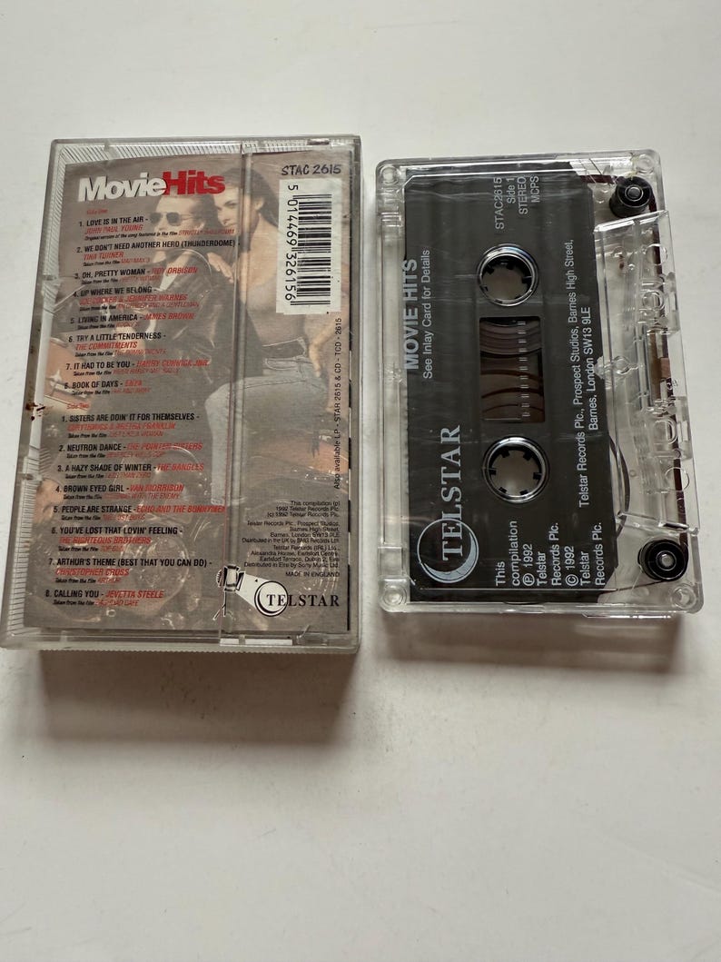 Movie Hits Various Artists Cassette Tape - Etsy