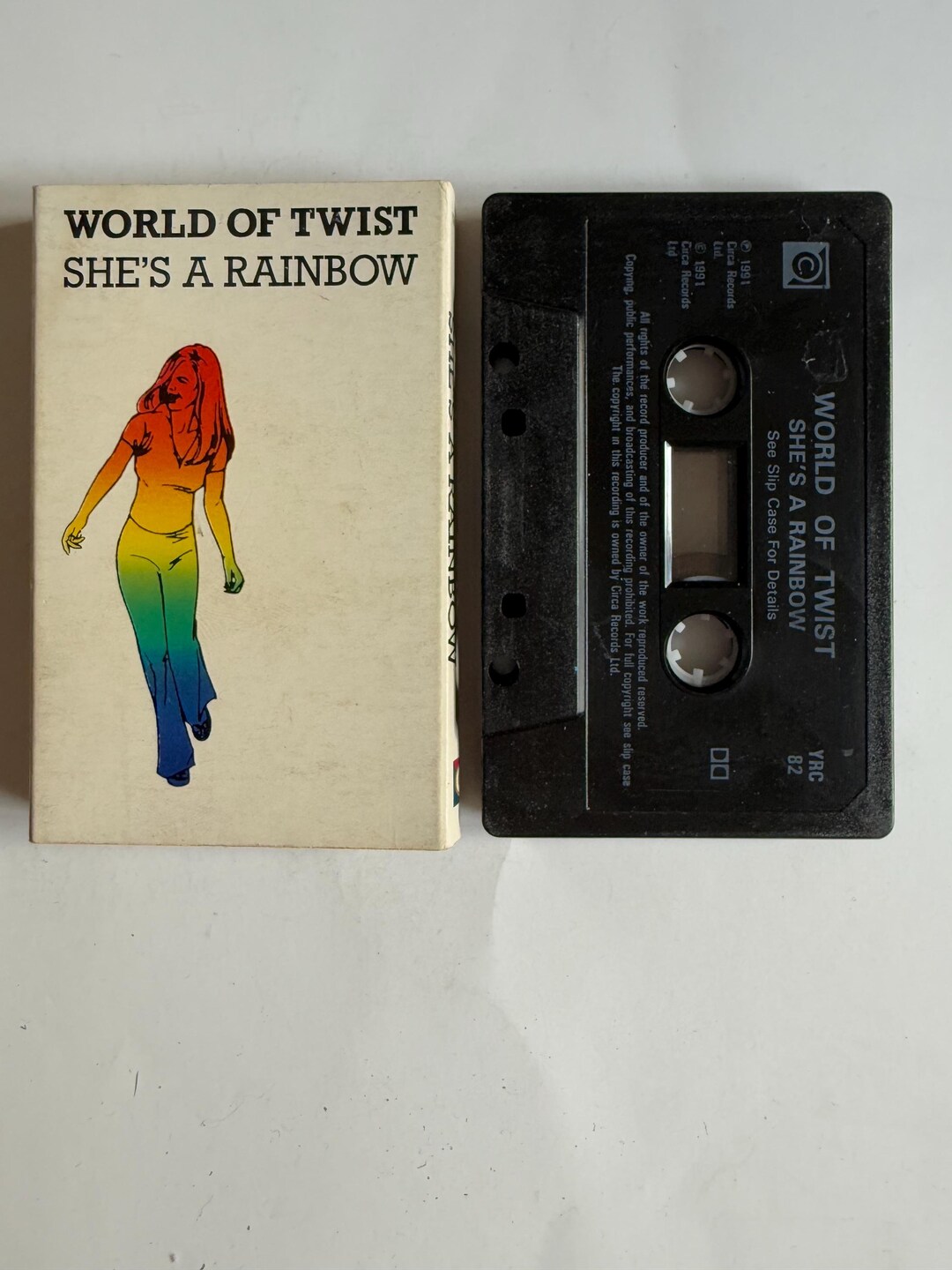 World of Twist She’s A Rainbow Cassette Tape - Etsy