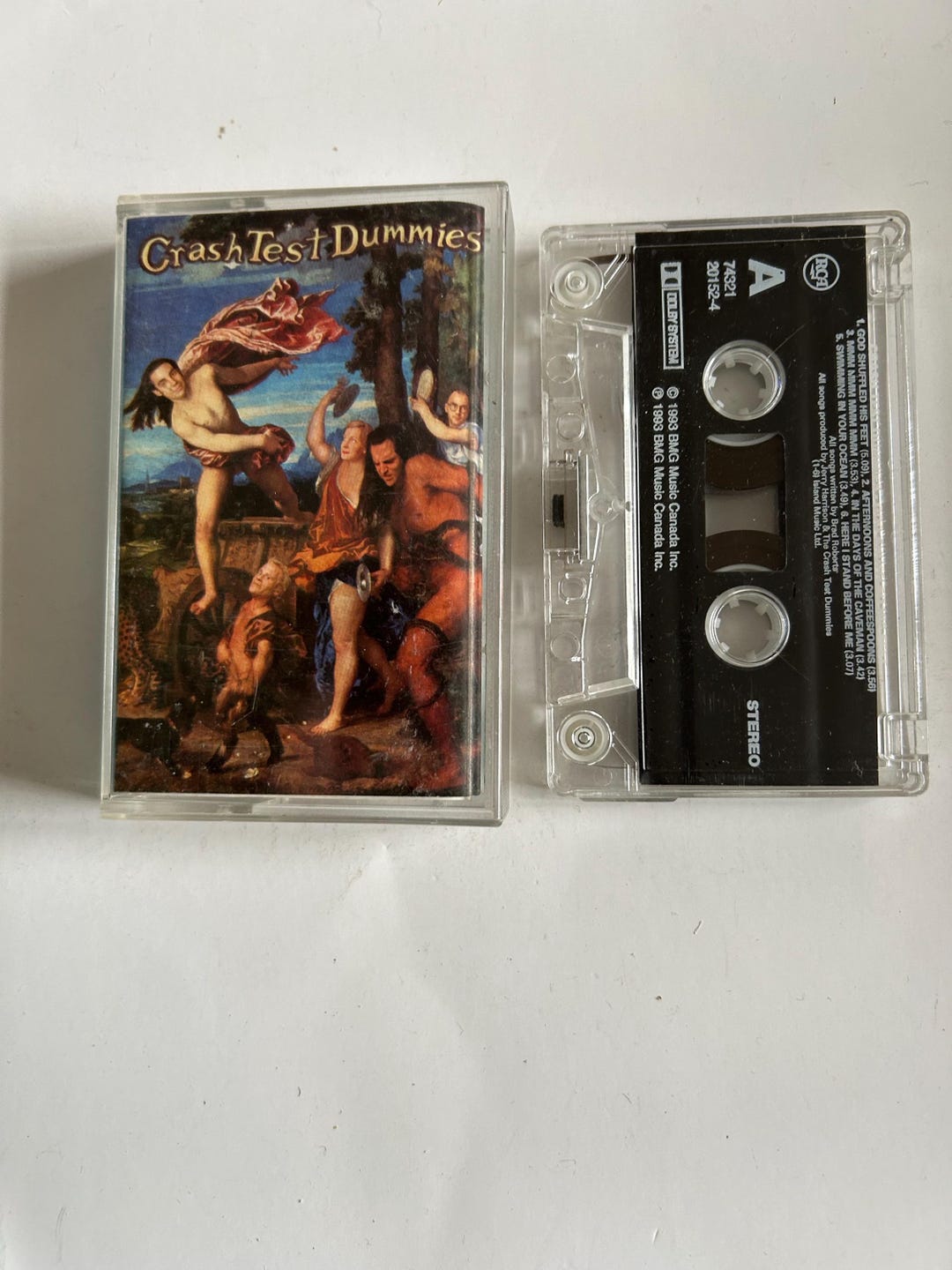 Crash Test Dummies God Shuffled His Feet Cassette Tape - Etsy