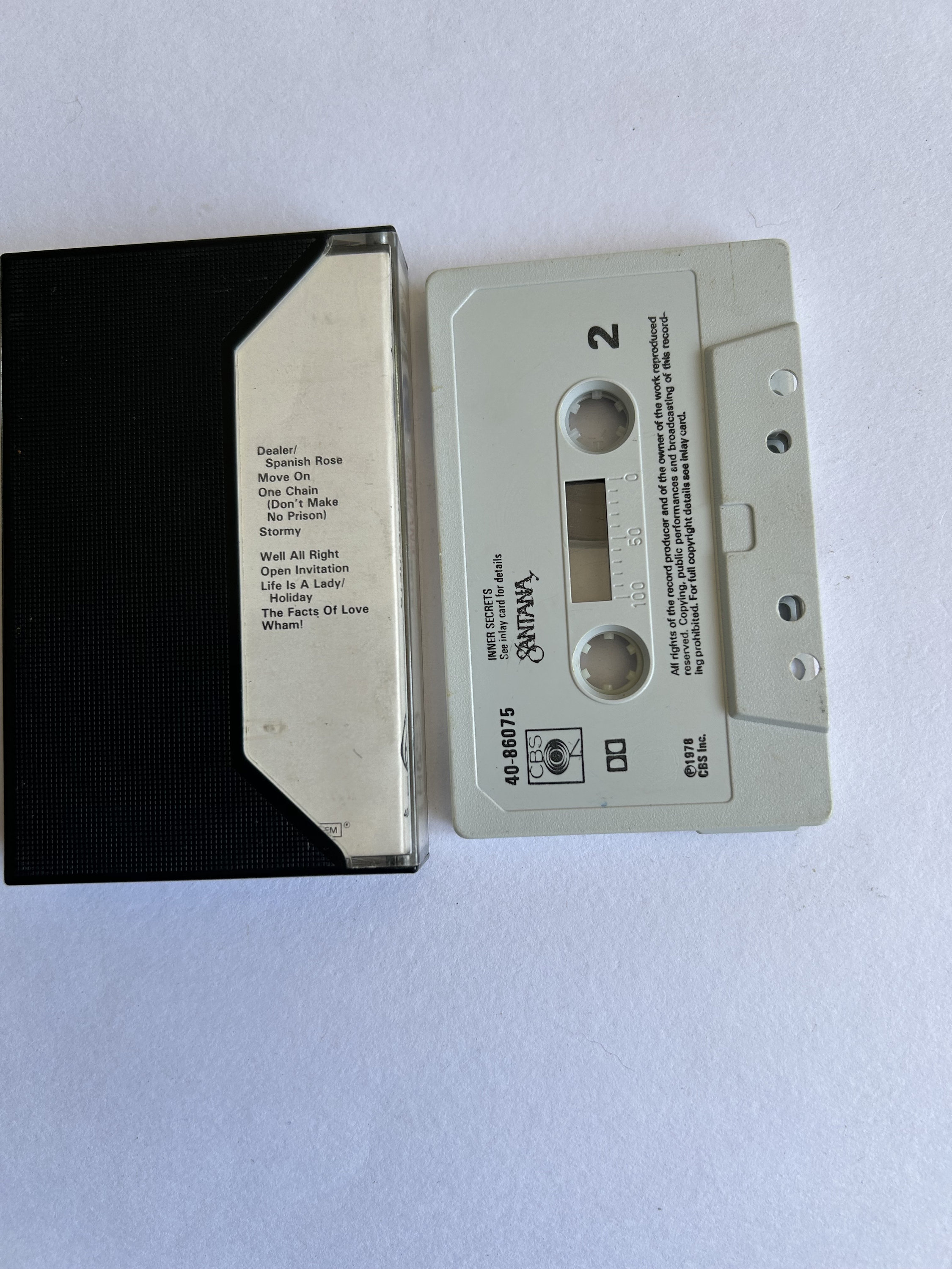 Santana Inner Secrets Cassette Tape - Etsy