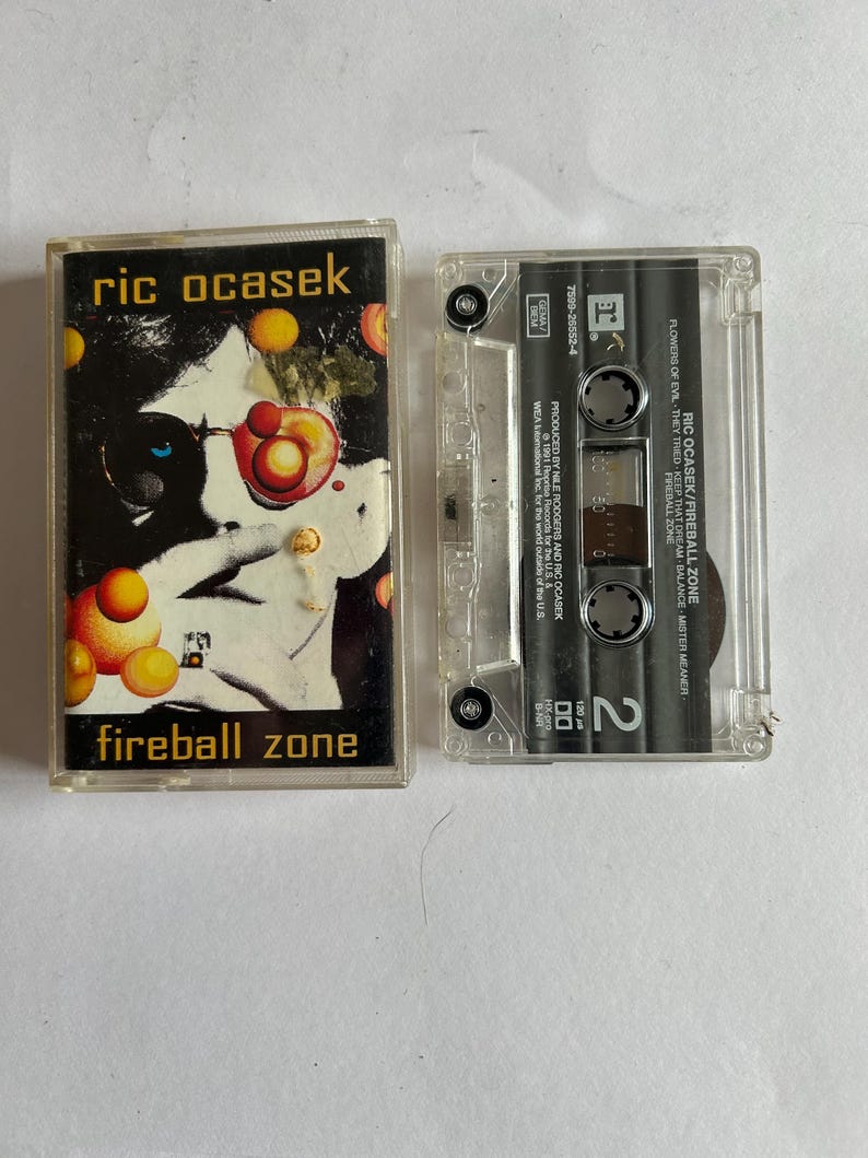 Ric Ocasek Fireball Zone Cassette Tape - Etsy