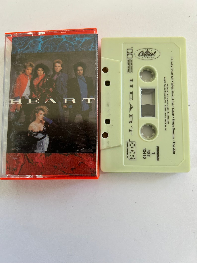 Heart Heart USA Cassette Tape - Etsy