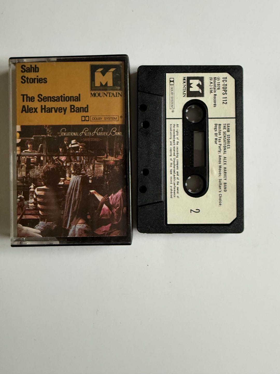 The Sensational Alex Harvey Band Sahb Stories Cassette Tape - Etsy