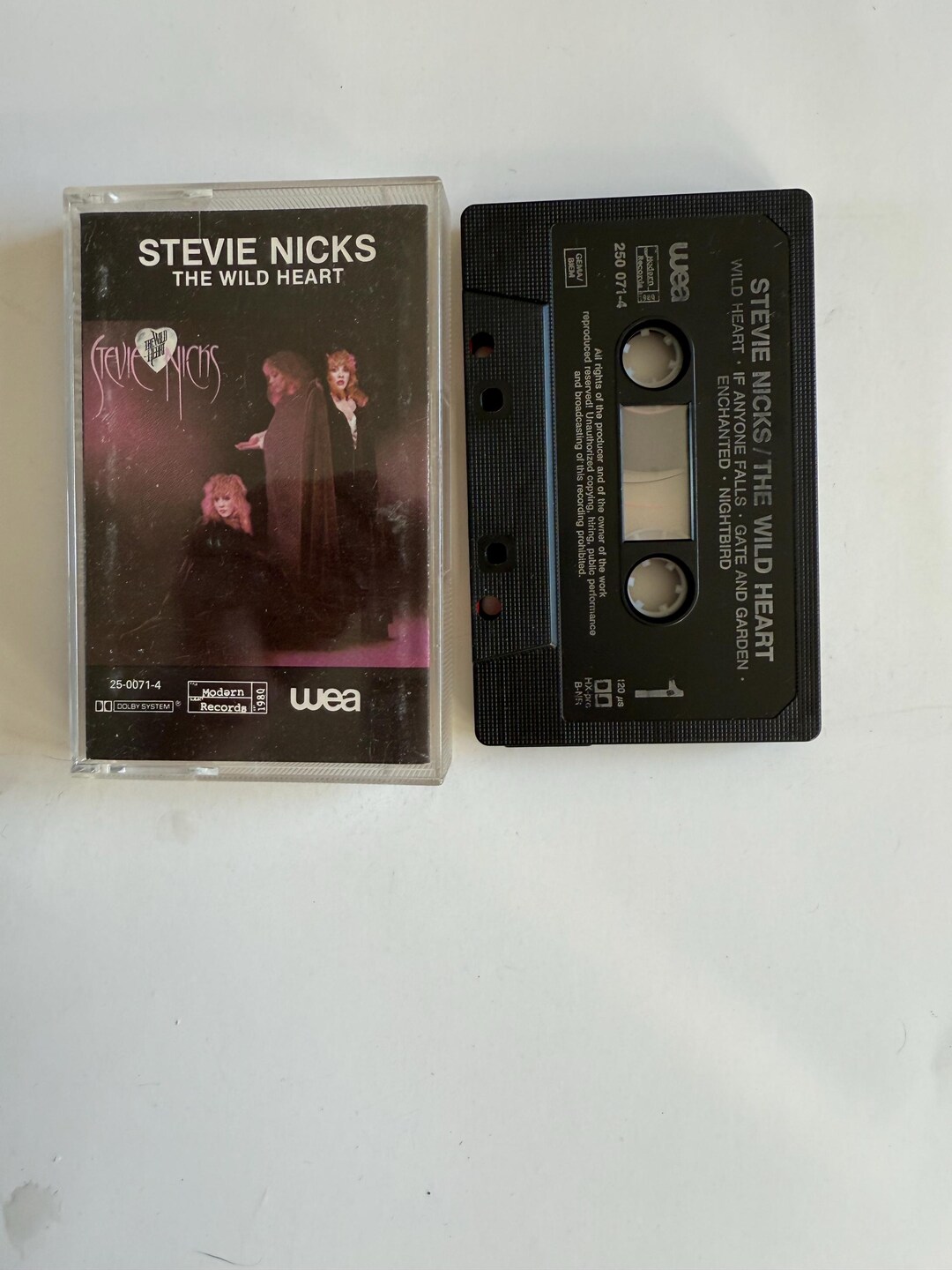 Stevie Nicks the Wild Heart Cassette Tape - Etsy